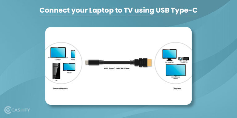 How To Connect Laptop To TV – Wired, And Wireless | Cashify Laptops Blog