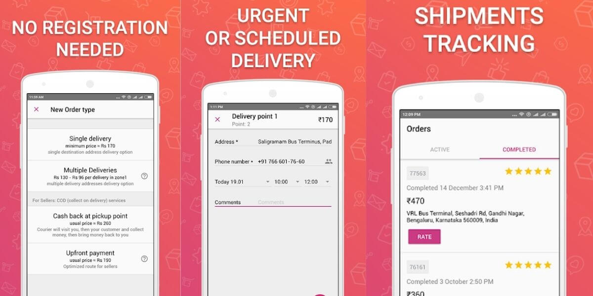 Top 7 Fast Delivery Apps That Offer Same Day Delivery Of Parcels ...