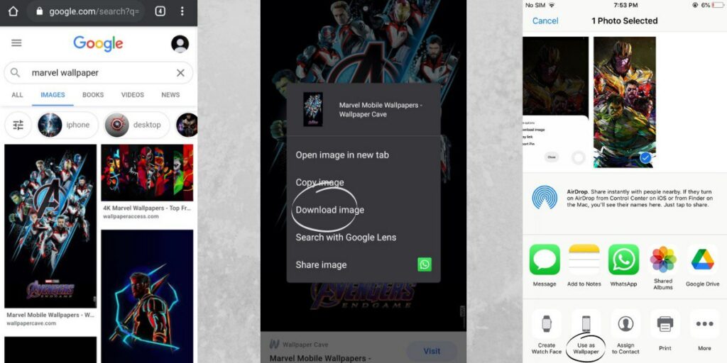How To Download HD Marvel Wallpapers For Android And iOS Devices ...