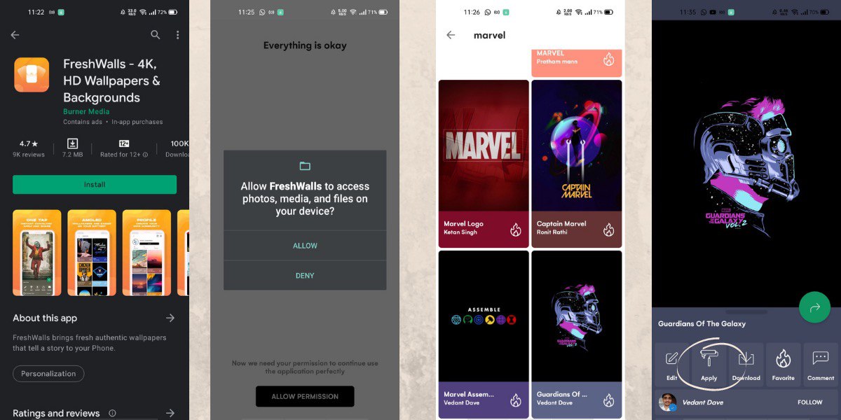 How To Download HD Marvel Wallpapers For Android And iOS Devices ...