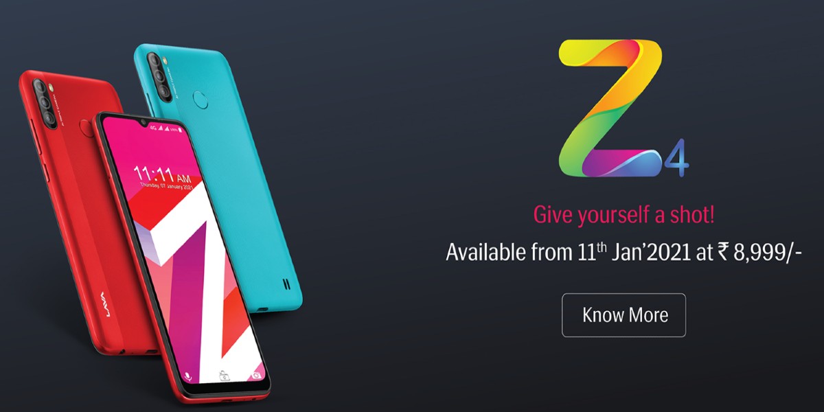 Lava Launches Z1, Z2, Z4, Z6, And Lava MyZ Customisable Phone | Cashify ...