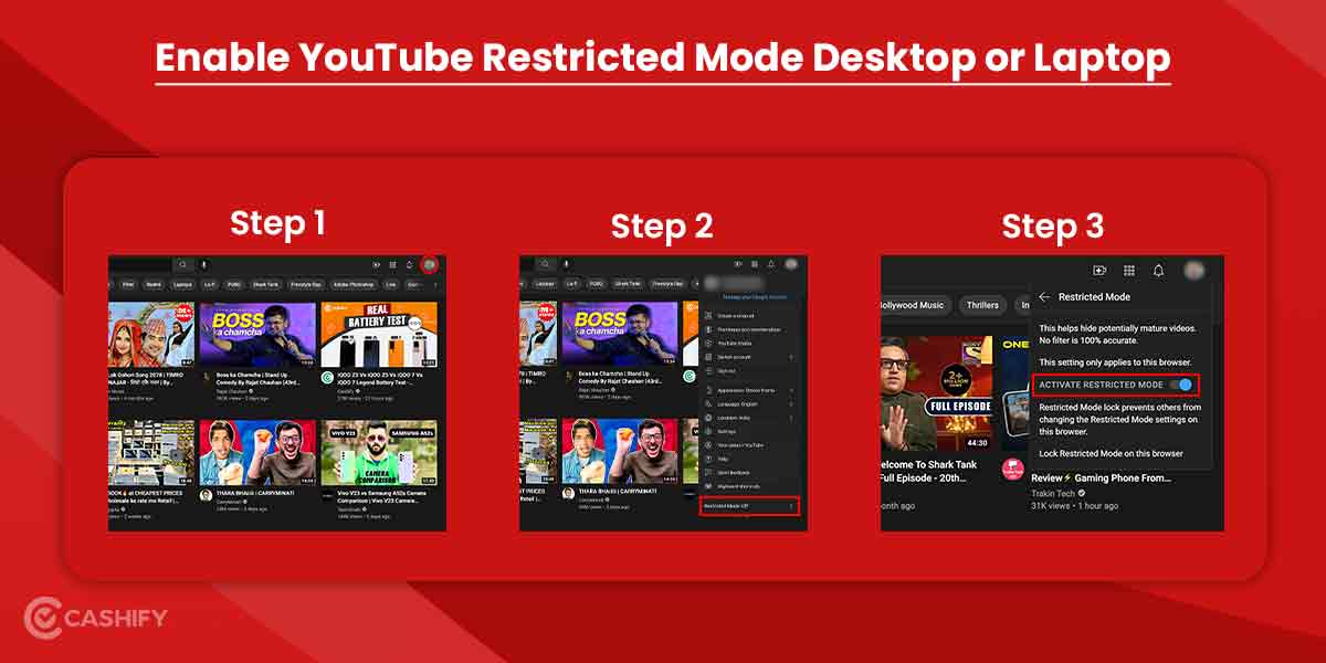 How To Activate YouTube Restrict­ed Mode: Protect Your Kids From ...