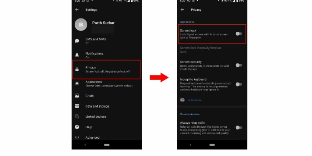 Top 6 Signal Messenger Privacy Settings That You Should Use | Cashify Blog