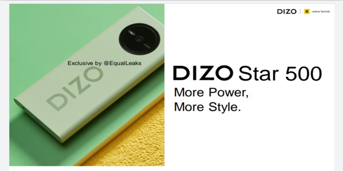 DIZO Star 300, Star 500 Feature Phones Specifications and Price Leaked ...