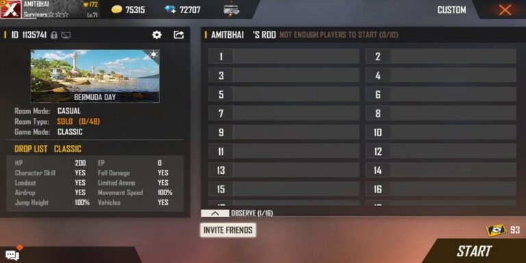 How To Create A Custom Room In Garena Free Fire In India | Cashify Blog
