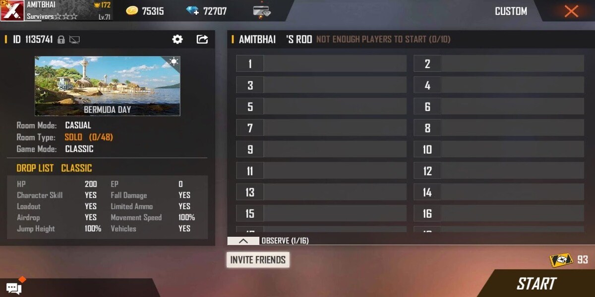 How To Create A Custom Room In Garena Free Fire In India | Cashify Blog