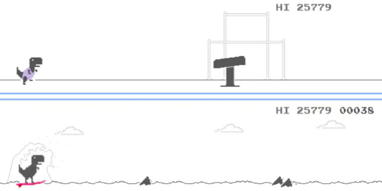 Chrome's Offline Dinosaur Game Gets Olympics Themed Makeover: Here's ...