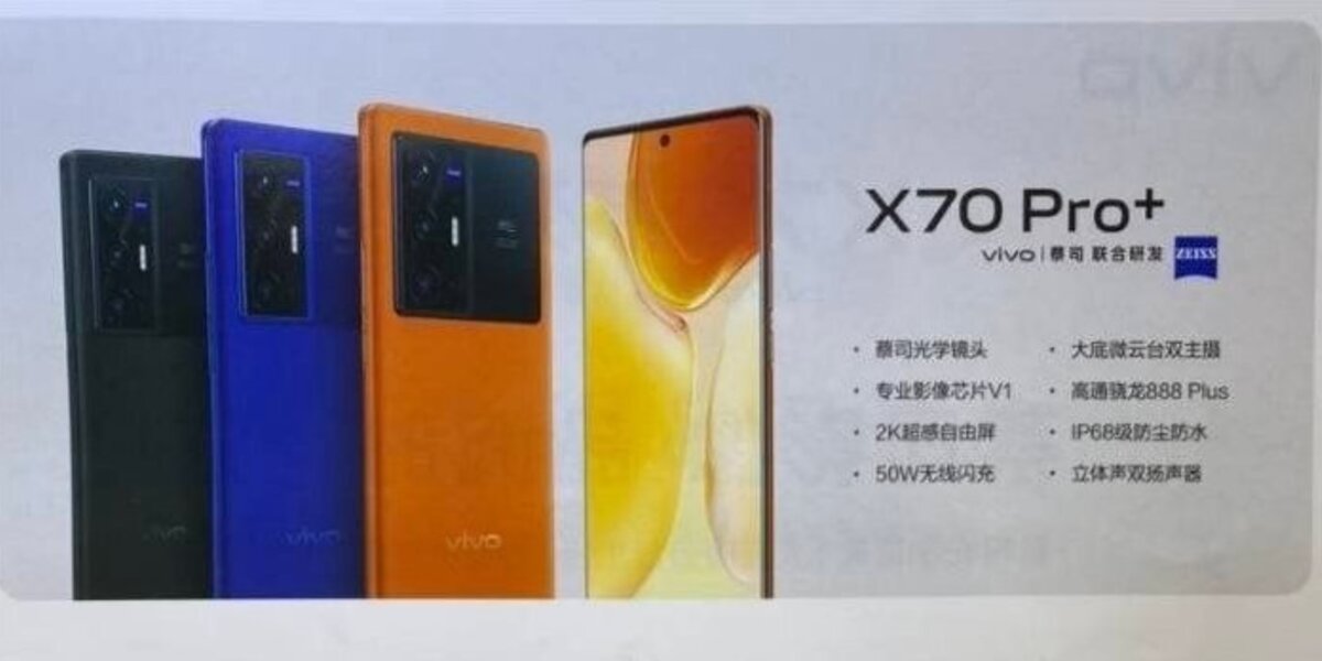 Vivo X70 Series Promo Poster Leaked; Colour Variants and Key Specs ...