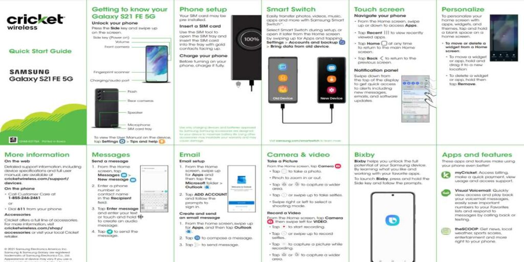Samsung Galaxy S21 FE Quick Start Guide Leaked Online | Cashify News