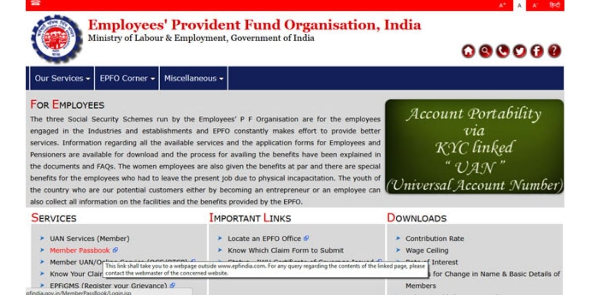 Employee Provident Fund: How To Check EPF Balance Online, Withdraw PF ...