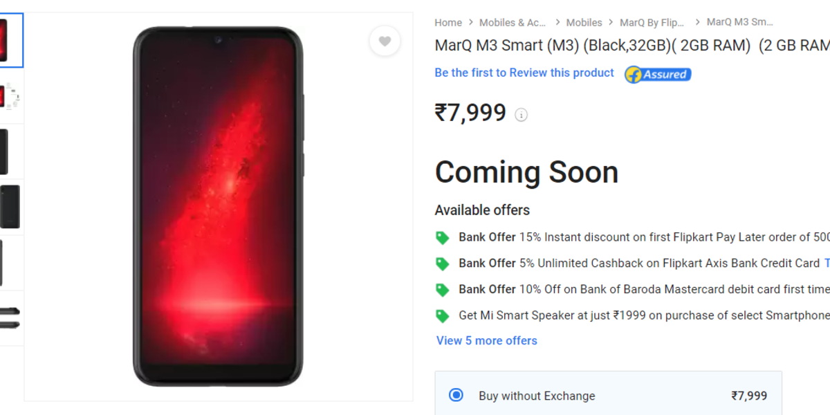 Flipkart MarQ M3 Smart to Launch in India on September 25: Here's What ...