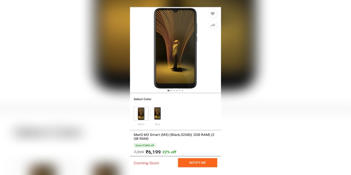 Flipkart MarQ M3 Launched in India: Price, Specs | Cashify News