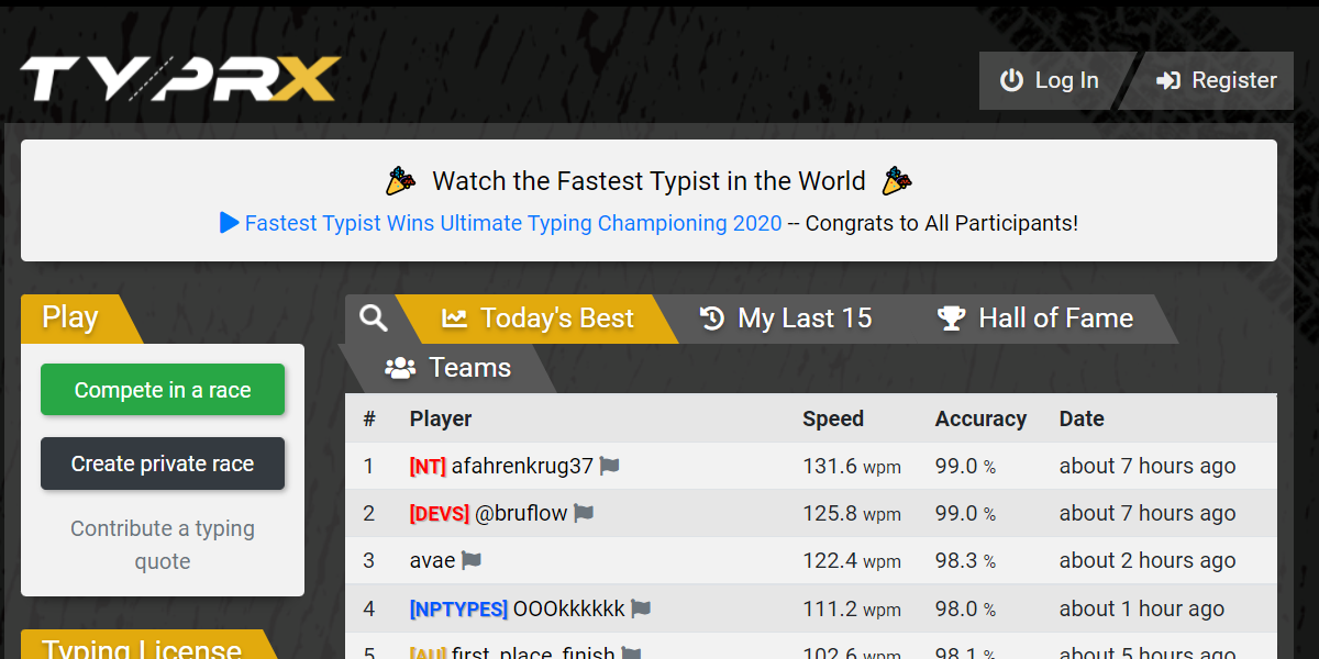 Test Your Typing Skills With These Top 10 Typing Speed Test Websites ...