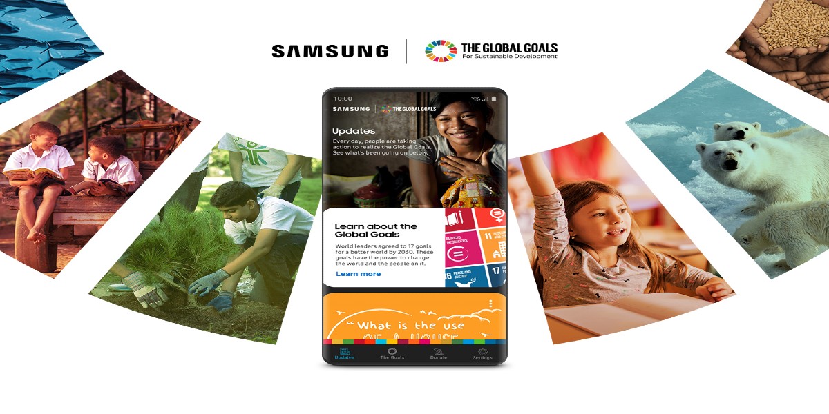Samsung Updates Global Goals App In Business With United Nations ...