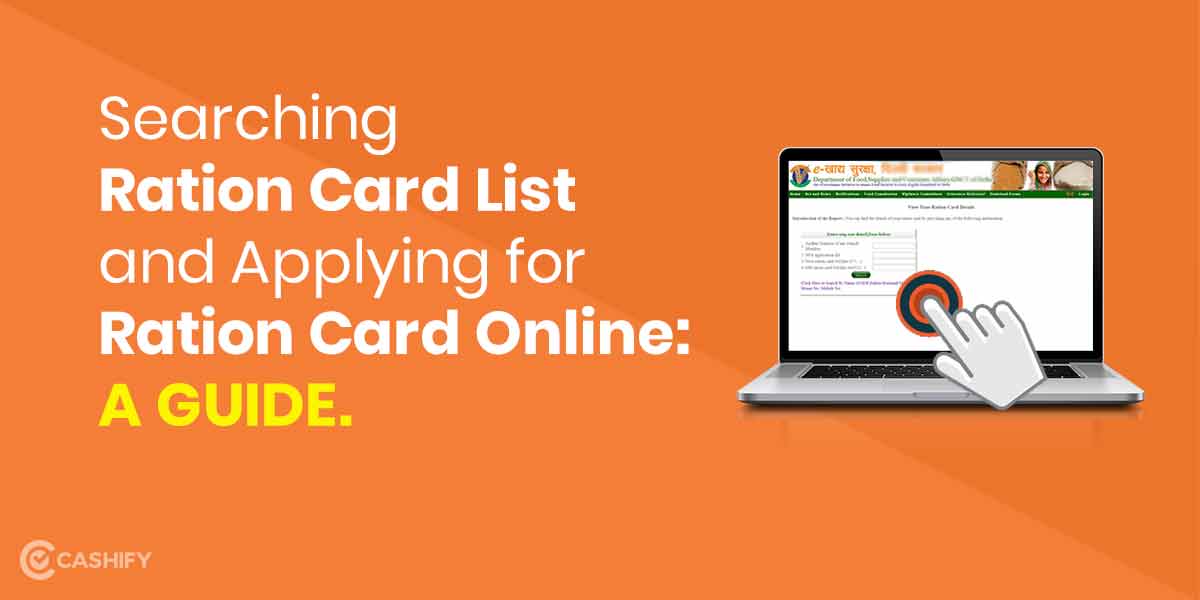 How to Search and Apply for Ration Card Online: A Guide with Links ...