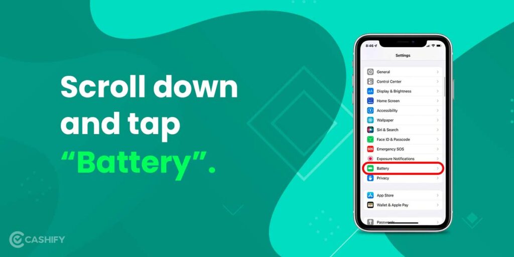 Enable Battery Percentage On The iPhone 13 In 3 Scrolls, 3 Taps & 3 ...