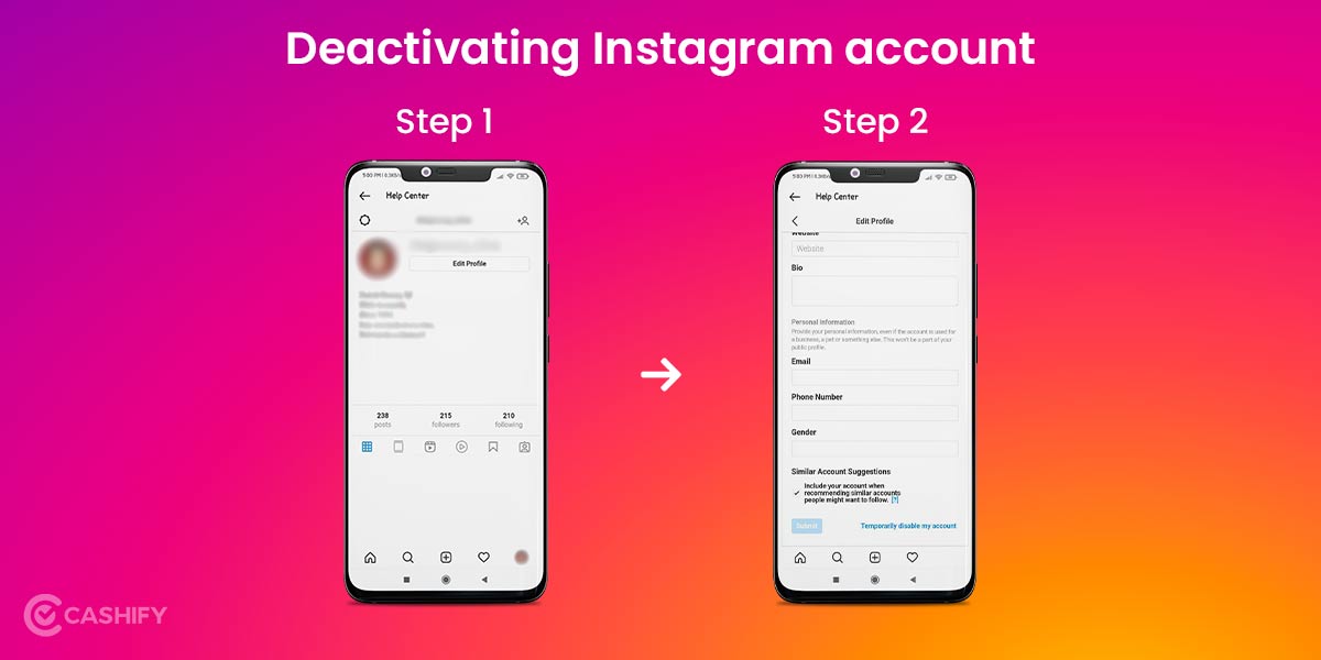 How To Delete Instagram Account Permanently? | Cashify Blog
