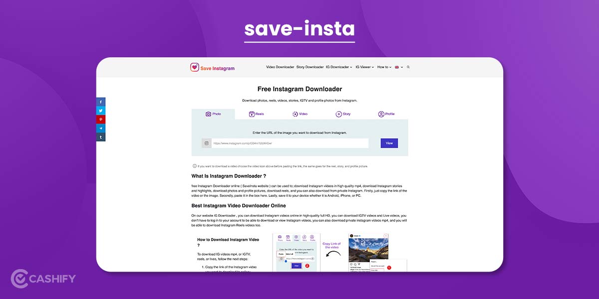 Video Downloading For Instagram- Top 10 Sites to Download Any Instagram ...