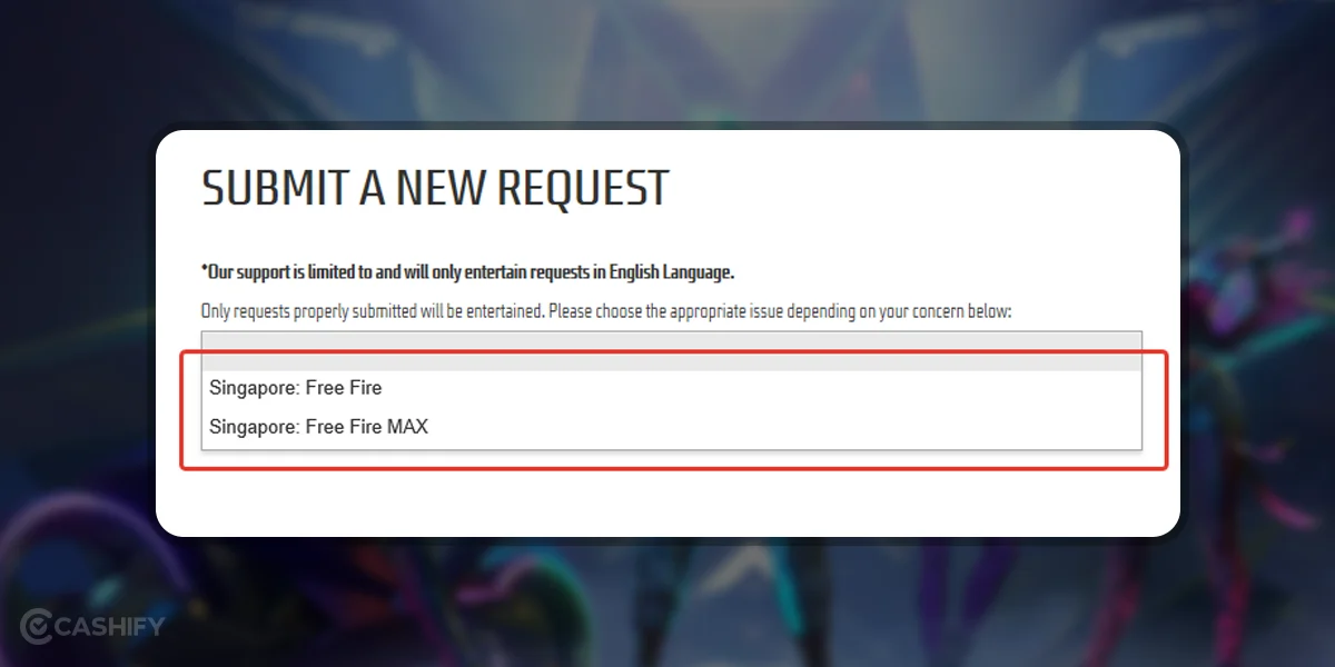 How To Recover Free Fire ID Hack? Quick Guide December 2025 | Cashify Blog