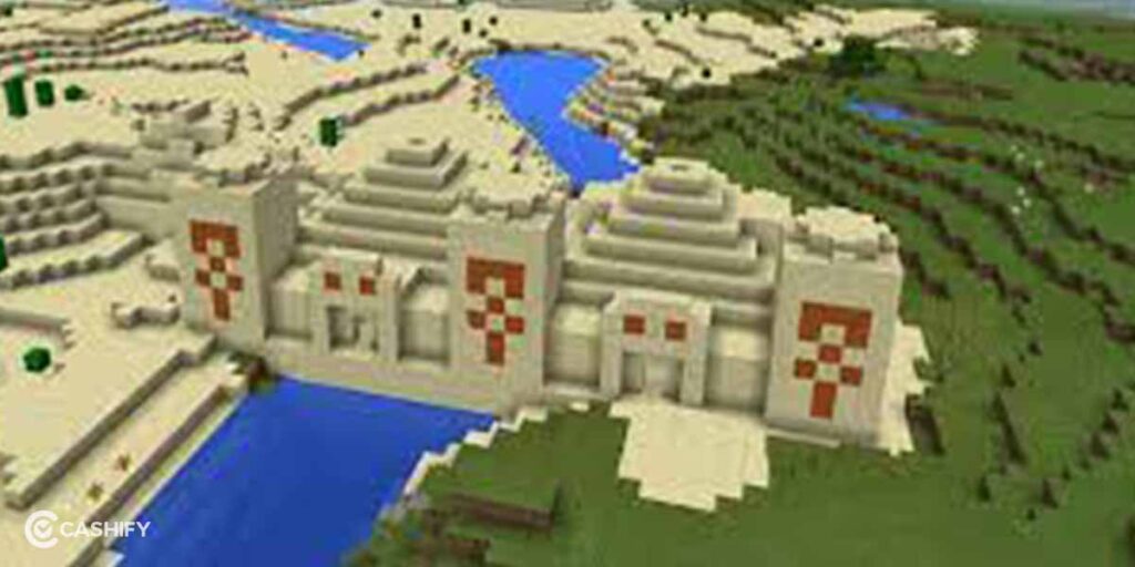 Hidden Sand Village Minecraft