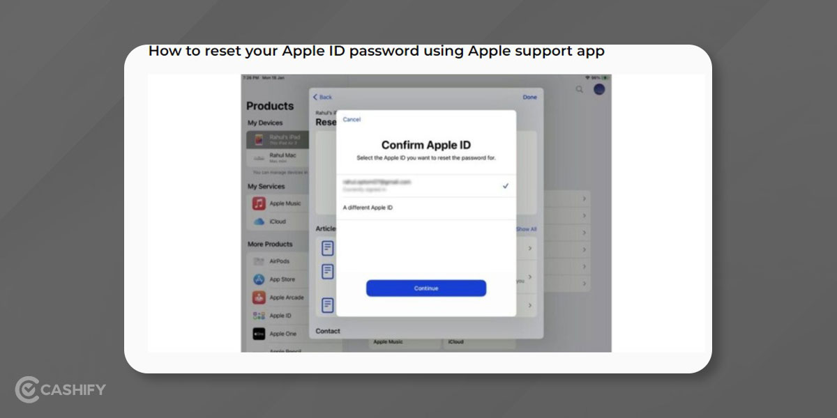 How To Reset Your Apple ID Password? A Complete Guide | Cashify Blog
