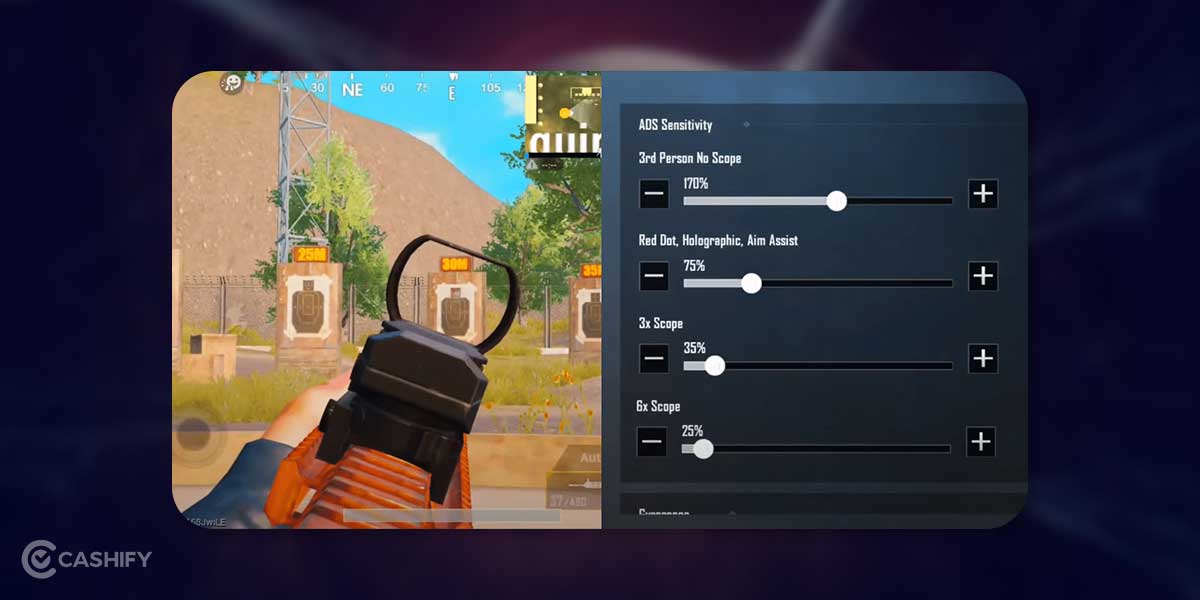 Best BGMI Sensitivity Settings And Code You Must Use | Cashify Blog