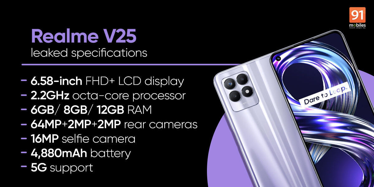 Realme V25 Launched: Know Everything Here | Cashify News