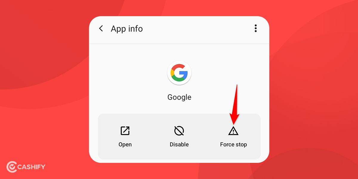 How To Fix ‘Google Keeps Stopping’ Error With These 5 Fixes | Cashify Blog