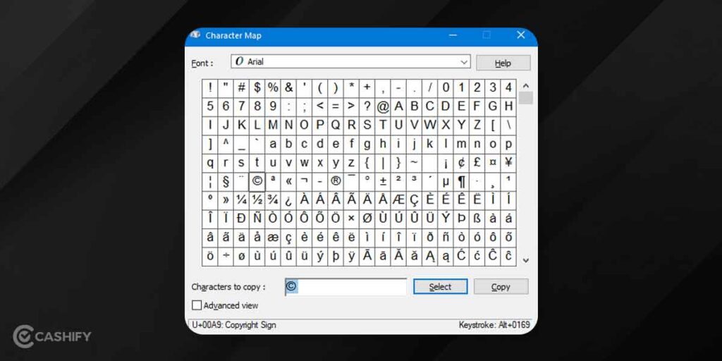 How Can I Make The Copyright Symbol On Computer? | Cashify Blog