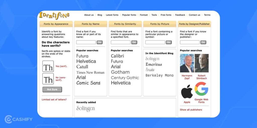 How To Identify Fonts From Any Image Website Or Document Cashify Laptops Blog