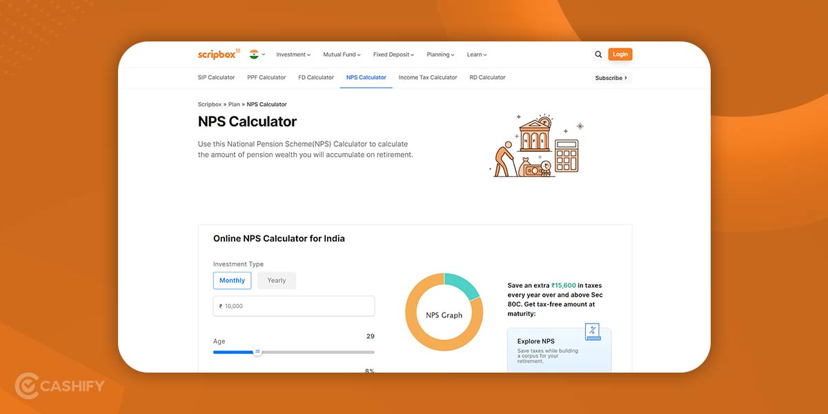Best NPS Calculator Websites To Calculate Maturity Amount | Cashify Blog