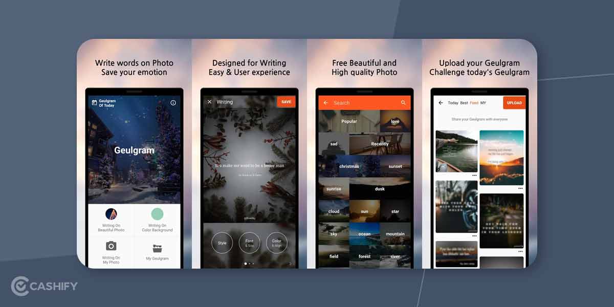 Check These Amazing Android Apps For Writing Quotes On Pictures ...