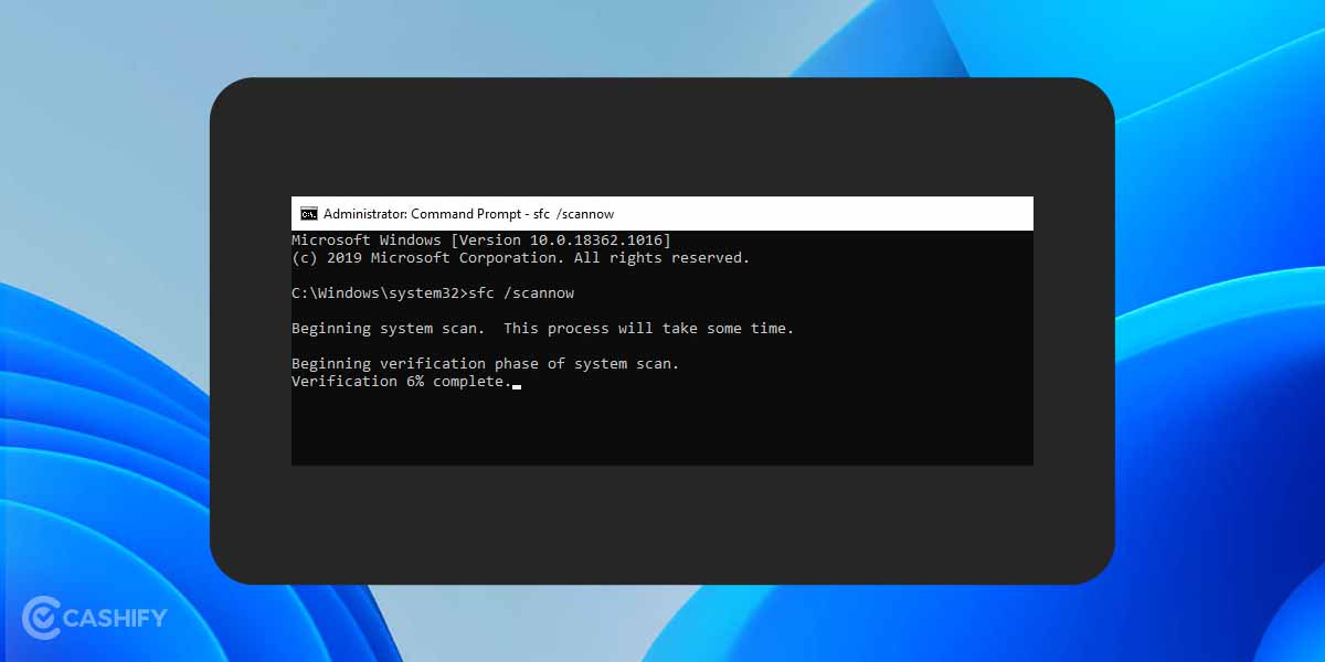 How To Fix Corrupted Files On Windows 10/11? Fail-Proof Hack | Cashify ...