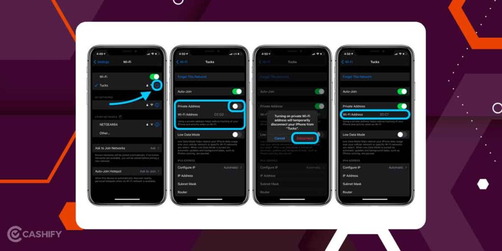Check These 2 Simple Methods To Find The MAC Address On An iPhone ...