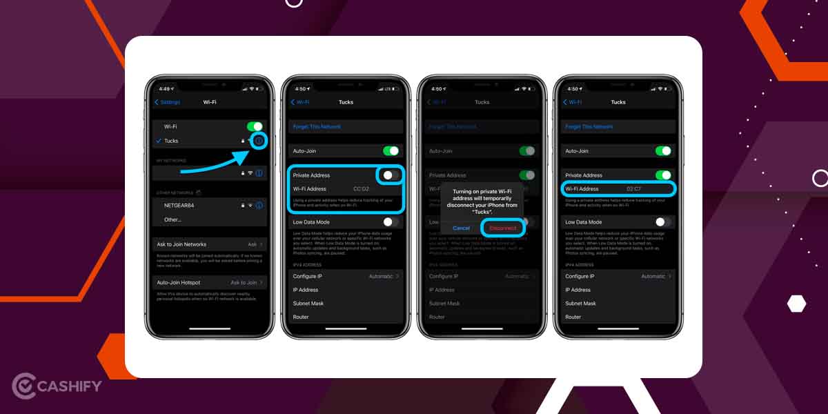 Check These 2 Simple Methods To Find The MAC Address On An iPhone ...