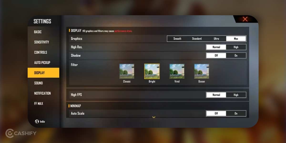 How To Increase FPS In Garena Free Fire MAX? Use These Settings ...