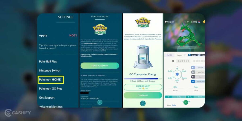 How To Send Pokemon To Pokemon Home Via Pokemon Go App? | Cashify Blog