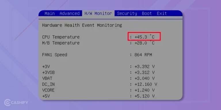 How To Check CPU Temperature In Windows 11 Laptop | Cashify Laptops Blog