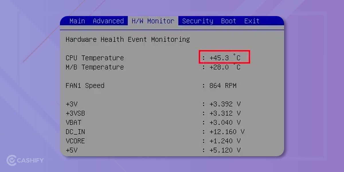 How To Check CPU Temperature In Windows 11 Laptop | Cashify Laptops Blog