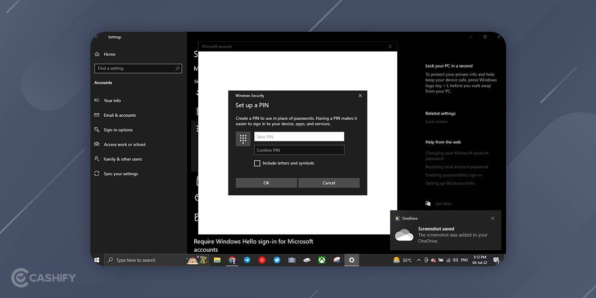 Learn How to Change Password in Windows 10 | Cashify Blog