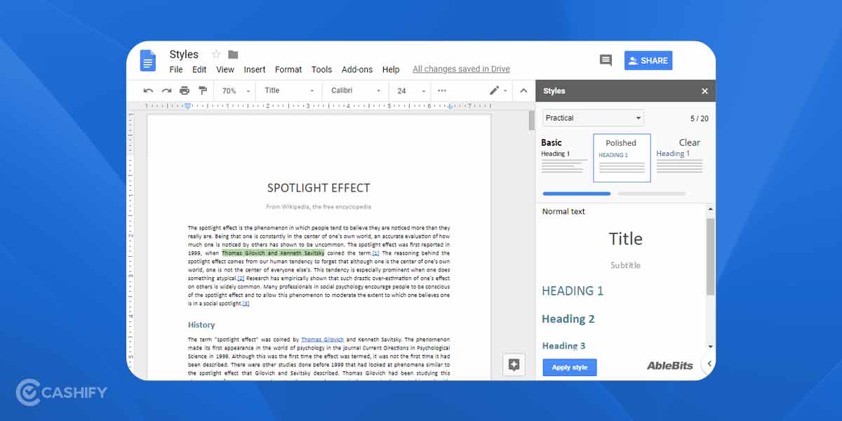 7 Best Google Docs Add-Ons That You Didn't Know About! | Cashify Blog