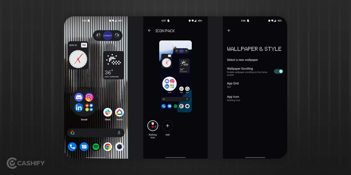 How To Use The Nothing Launcher On Any Android Phone? | Cashify Blog