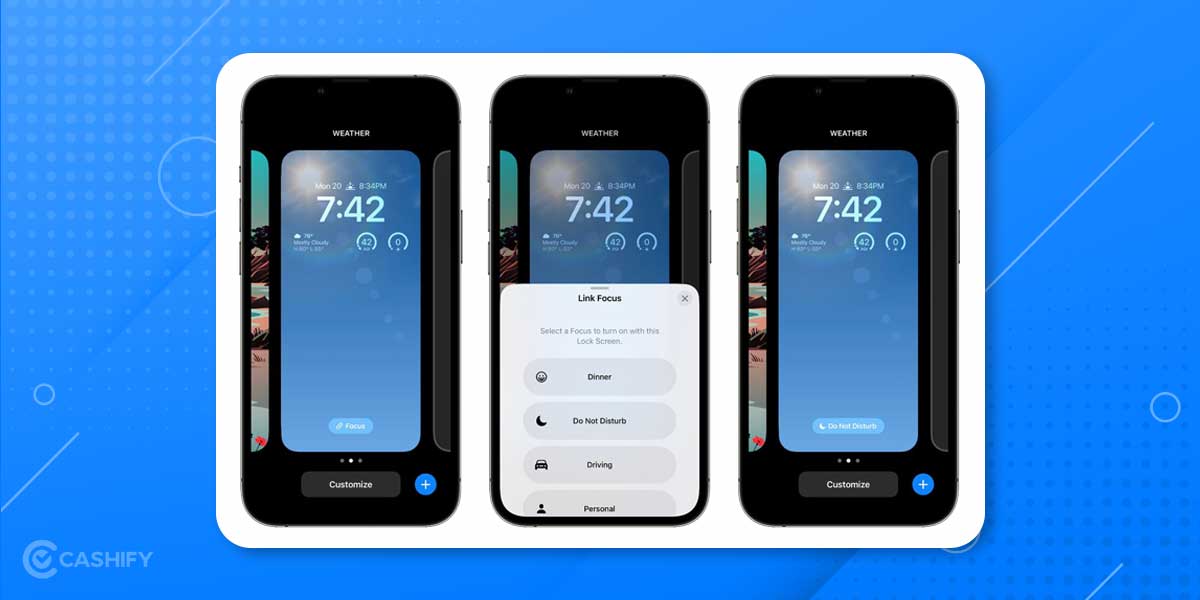 How To Customize iPhone Lock Screen In iOS 16 | Cashify Blog