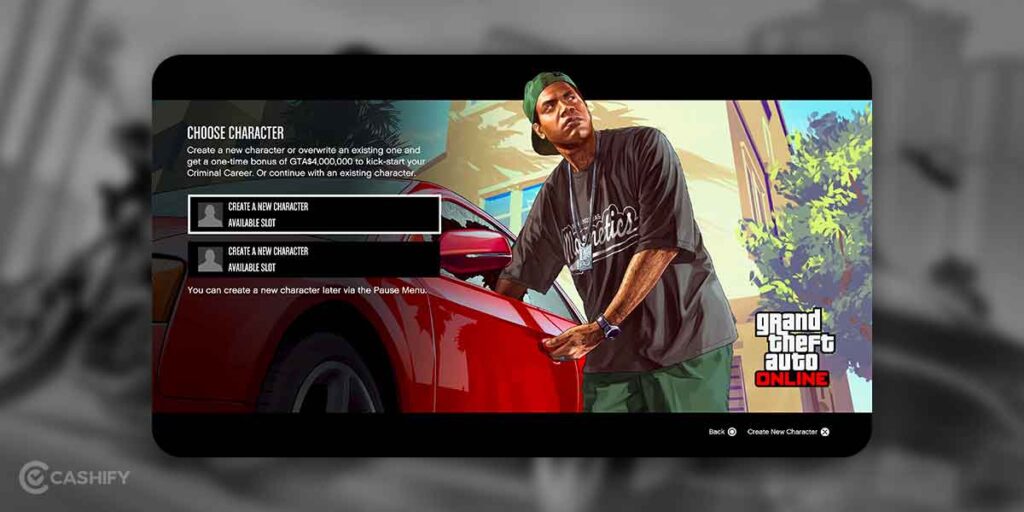 Grand Theft Auto Online Character Creation