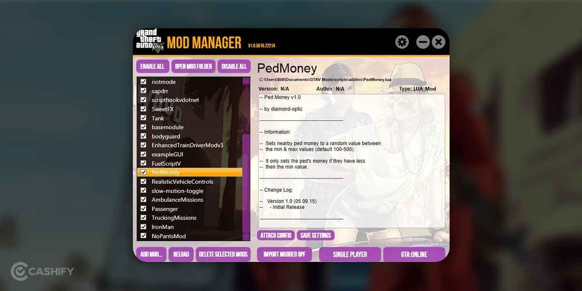 How To Install GTA 5 Mods On PC: All That You Need To Know! | Cashify Blog