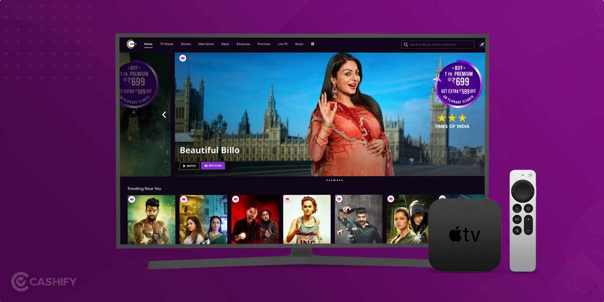 Activate ZEE5 On Smart TV: Android TV, Apple TV, Amazon Fire TV Stick | Cashify Smart TVs Blog
