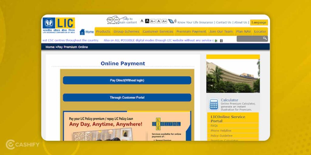 How To Pay LIC Premium Online? | Cashify Blog