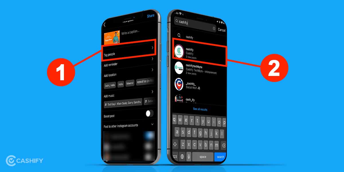 How To Tag Anyone In Instagram Stories After Publishing It | Cashify Blog