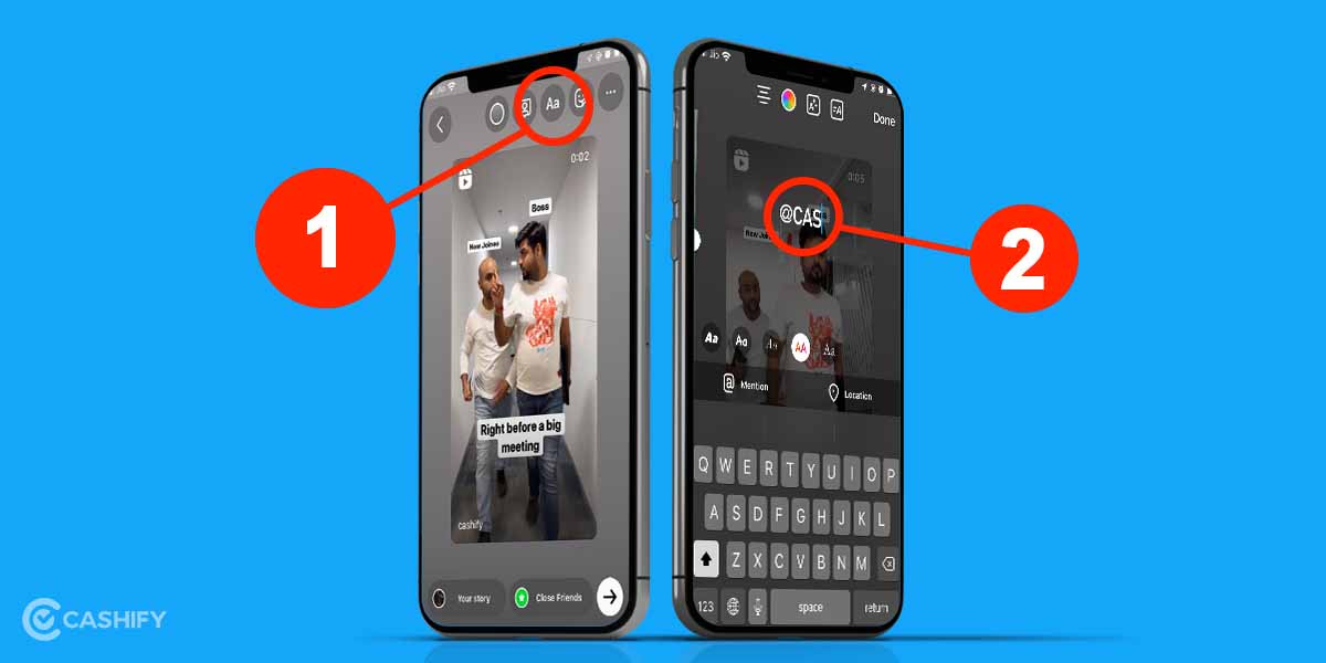 How To Tag Anyone In Instagram Stories After Publishing It | Cashify Blog