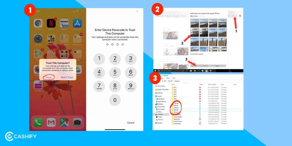 How To Send Photos From iPhone To Windows In 3 Simple Ways | Cashify Blog
